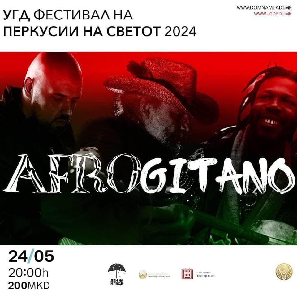 AFROGITANO – Фестивал на перкусии на светот 2024 - Trn.mk